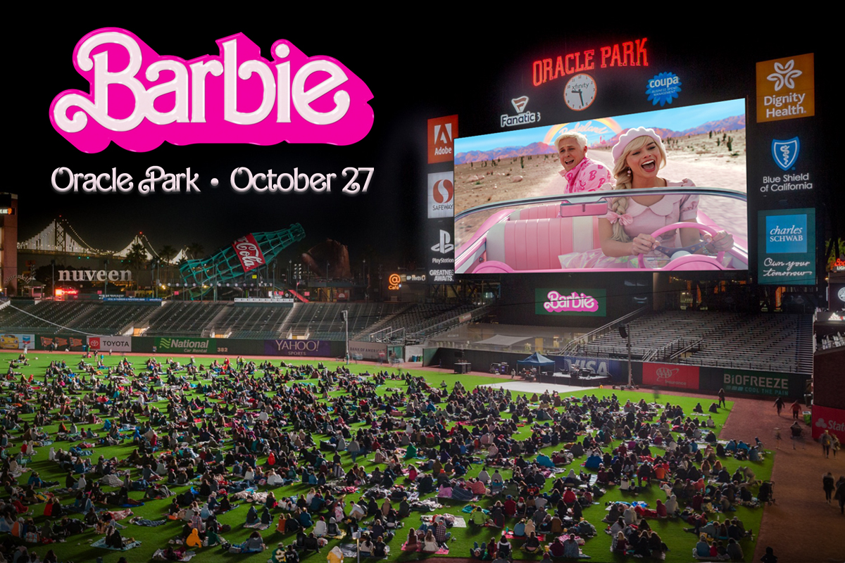 "Barbie" Dream Night Coming to Oracle Park October 27